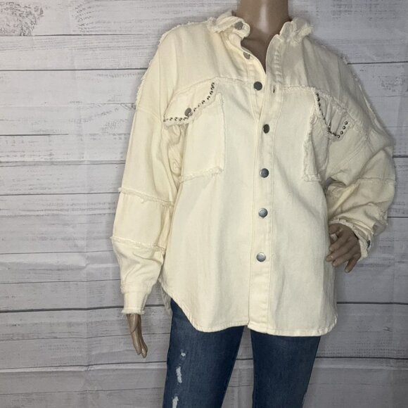 No Brand - Boutique Clothing | Jackets & Coats | Oversized Offwhite ...